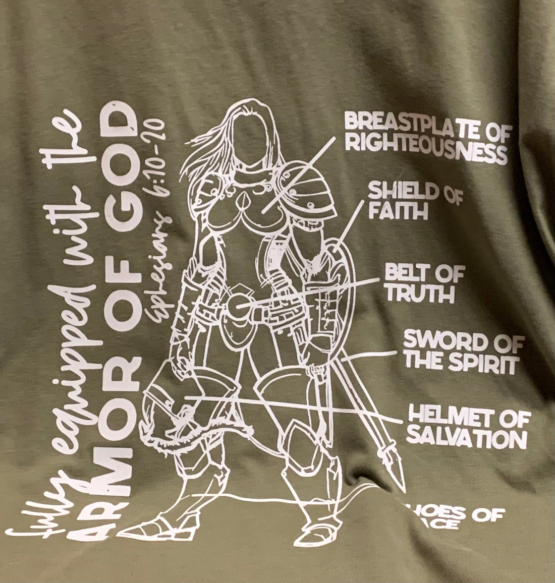 Full Armor of God Women’s version – UnicornsJewels